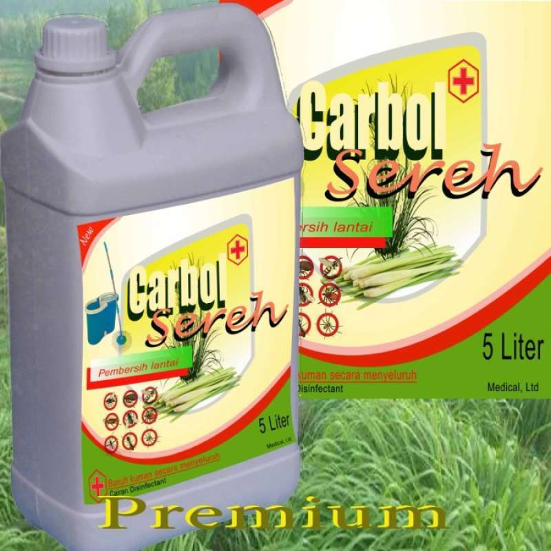 Promo Carbol Pembersih Lantai Dengan Aroma Sereh Yang Khas 5 Liter ...