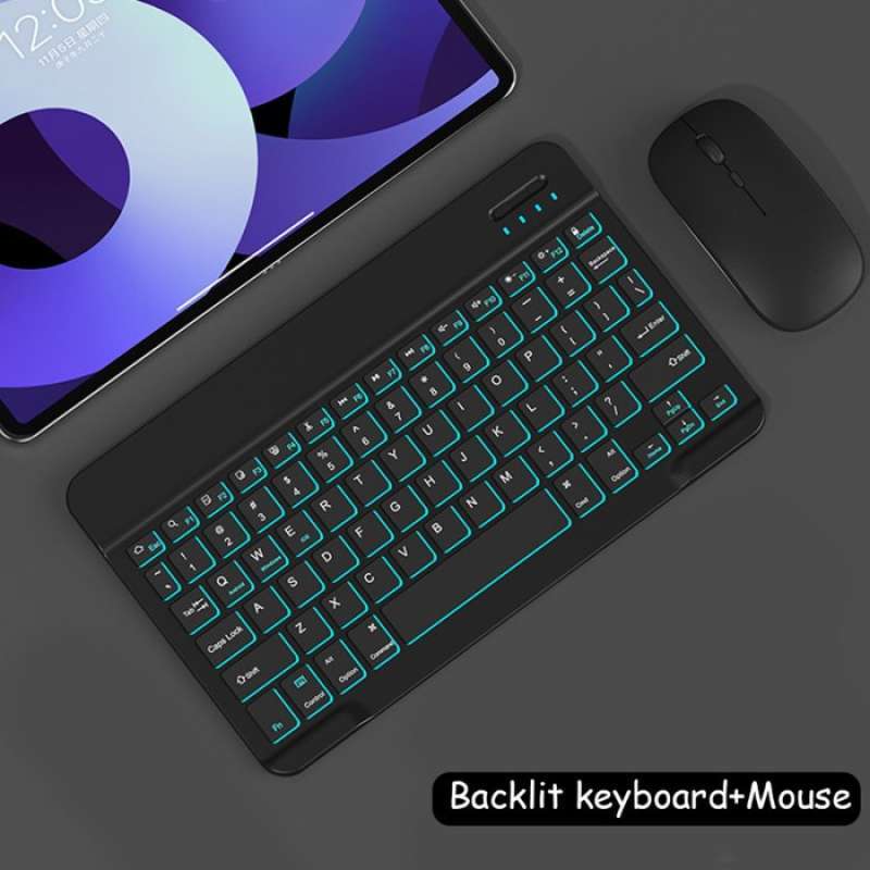 Jual RGB Bluetooth Keyboard Backlit Mouse di Seller Retail Indo Global ...