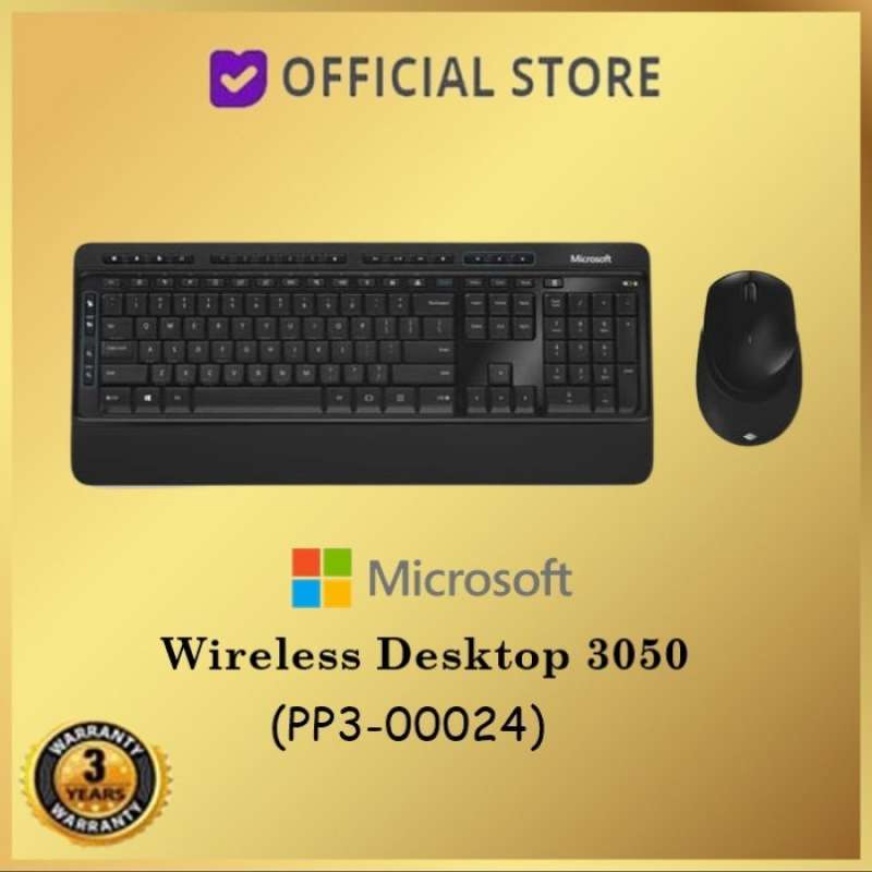 Jual Microsoft Wireless Desktop 3050 (pp3-00024) - Garansi Resmi 3 ...