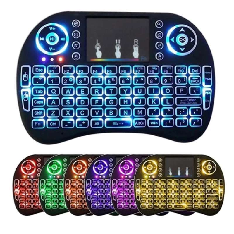 Jual Keyboard Backlit Keyboard Warna Keyboard Lampu Android Tv Box Di ...