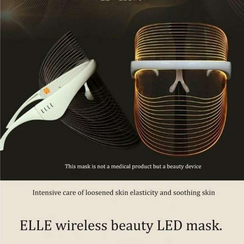 Promo Elle Transparent Cordless Led Mask Diskon 23% Di Seller Vulva ...
