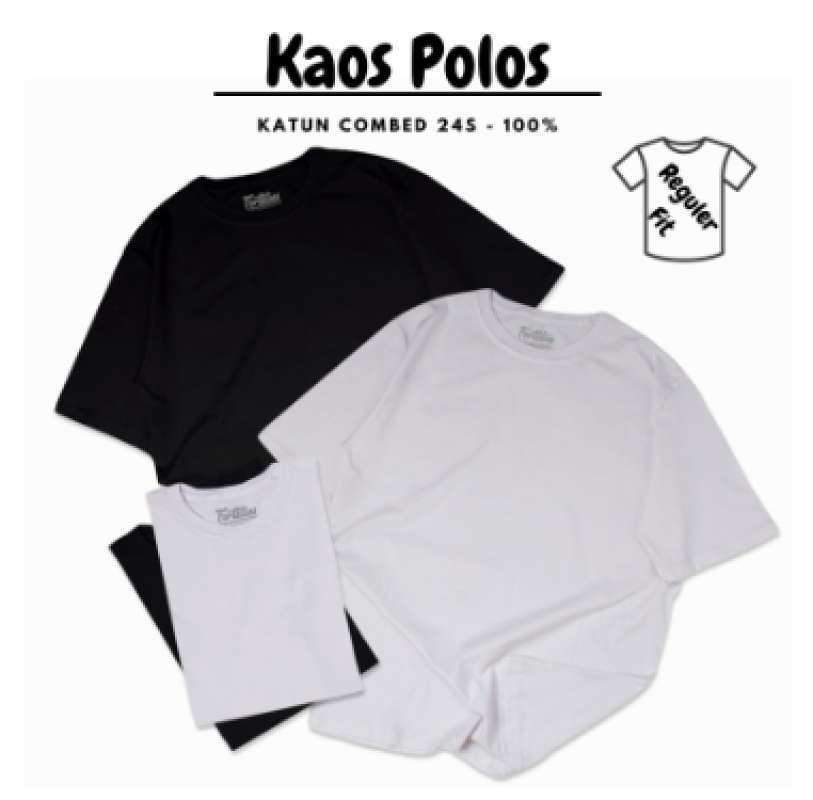 Promo Fortklass Kaos Polos Pria Katun Combed 24s Reguler Fit Kaos Pria ... Promo Fortklass Kaos Polos Pria Katun Combed 24s Reguler Fit Kaos Pria ...