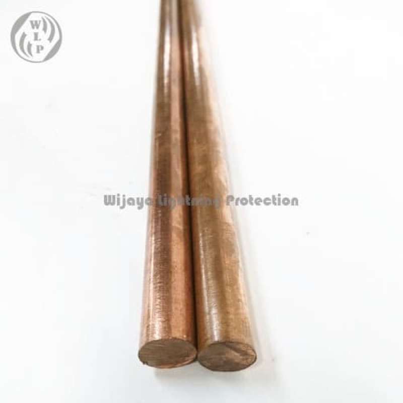 Promo Stik As Grounding Rod Cu Full Tembaga 1/2inch 3/4inch 5/8inch 4 ...