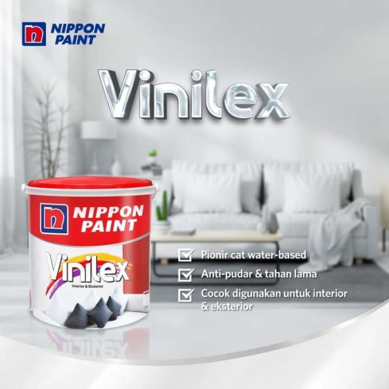 Promo Cat Tembok Vinilex 300 White 25kg - Tokosepuluh10 Diskon 50% Di ...