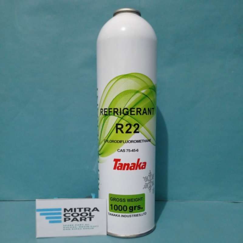 Promo Freon Refrigerant R22 1kg merk Tanaka Diskon 33% di Seller Farwa ...