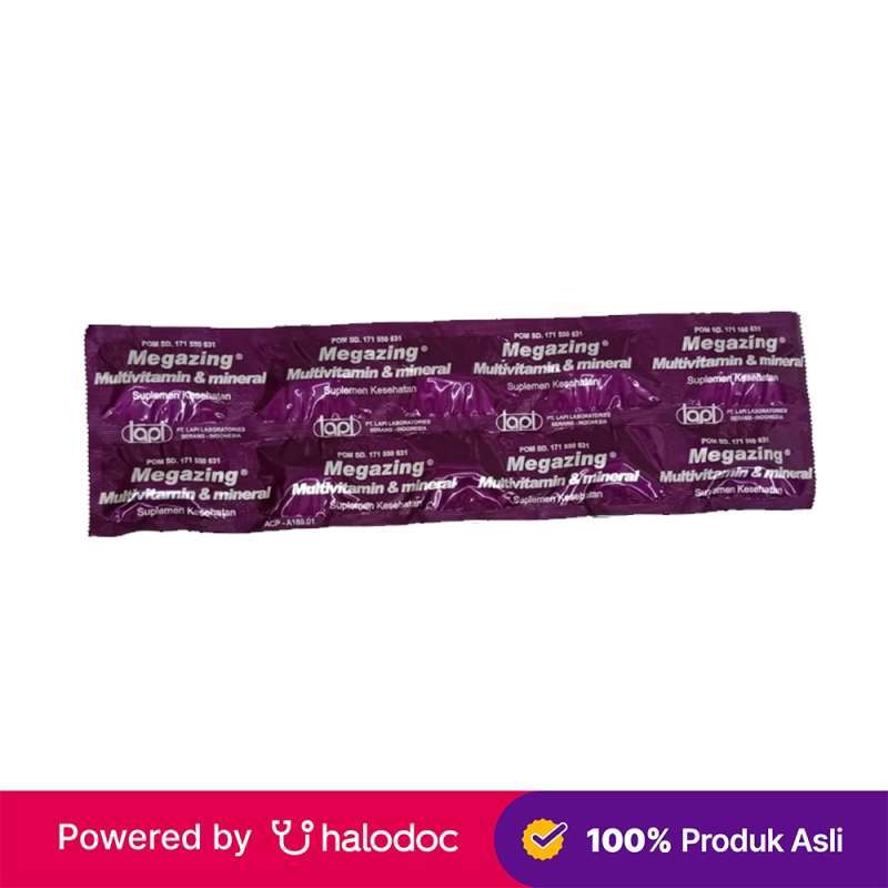 Jual Megazing 10 Kaplet di Seller Apotek Halomedika Sukmajaya Depok ...