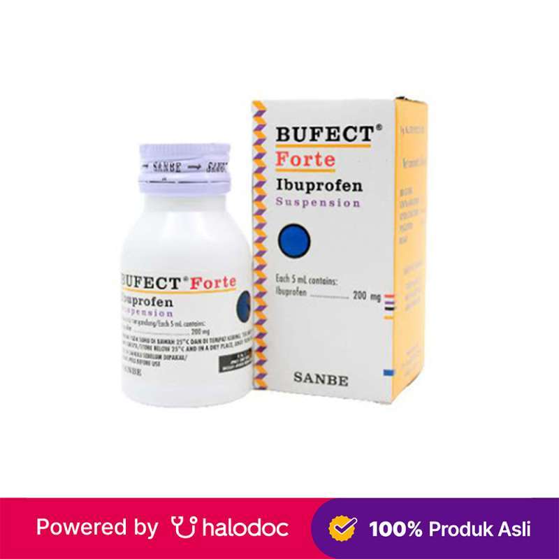 Jual Bufect Suspensi Forte 200mg/5ml 50 ml di Seller Apotek Medika ...