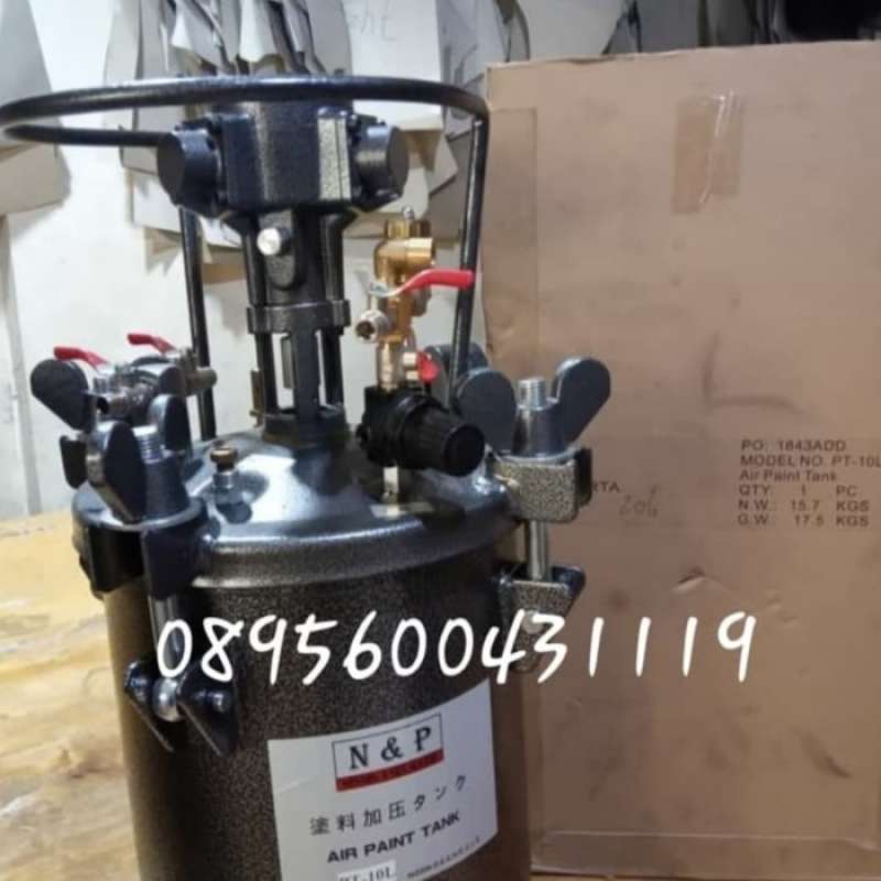 Jual Alat Pengaduk Cat 20 Liter Paint Pot Pressure Tank Sd2000-3010 Di ...