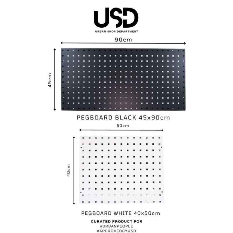 Promo PEGBOARD HERCULES PAPAN DINDING DEKORASI MULTIFUNGSI NO.1 DI ...