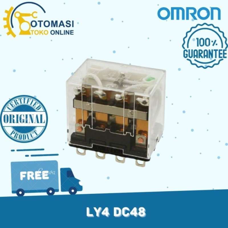 Promo Omron Relay Ly4 Dc48 Diskon 23% Di Seller Berkah Mulia Store - Grogol, Kab. Ponorogo | Blibli