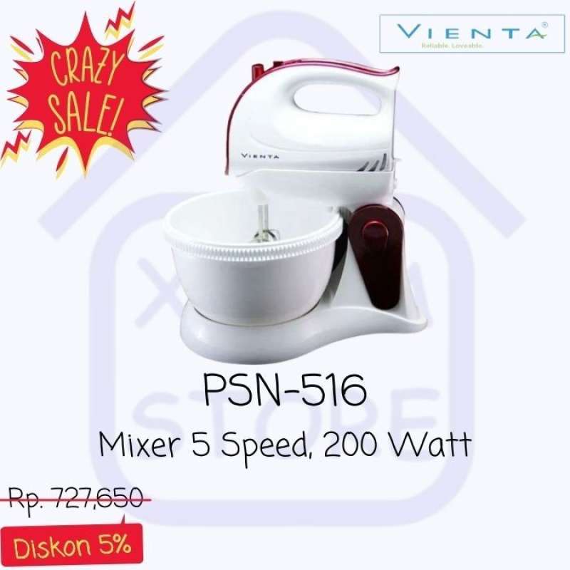 Promo PROMO! Stand Mixer Vienta Original Garansi Resmi / Pengocok ...