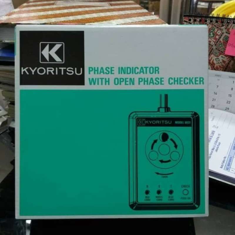 Promo Kyoritsu 8031 3 Phase Sequence Rotation Checker Alat Ukur Diskon ...