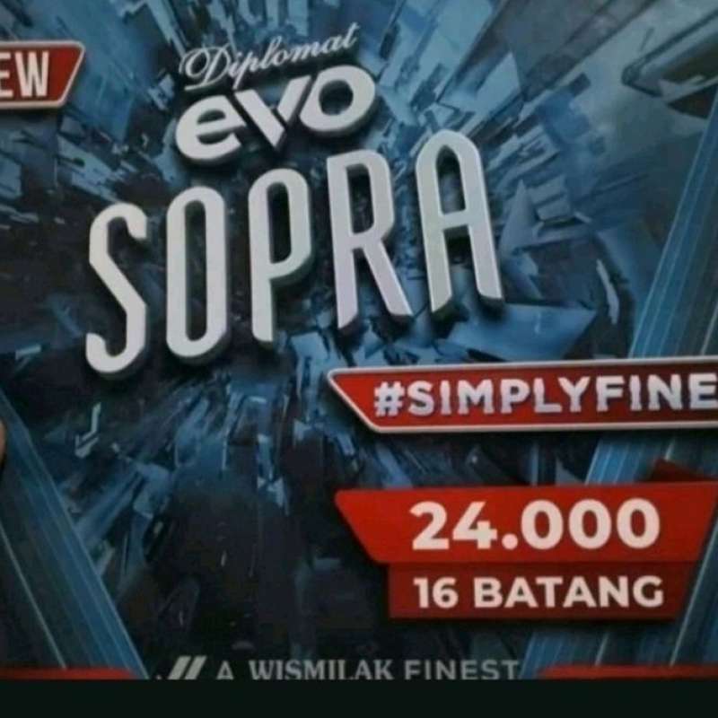 Jual Rokok Evo Sopra Termurah - Harga Grosir Terupdate Hari Ini | Blibli
