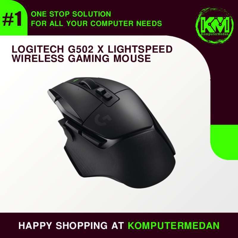 Jual Logitech G502 X Lightspeed Mouse Gaming Wireless Hero 25k Dpi ...