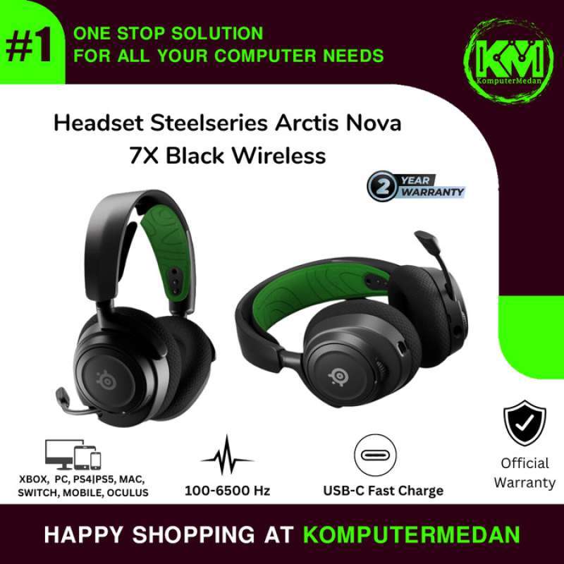 Jual Headset Steelseries Arctis Nova 7x Black Wireless 61565 Di Seller ...