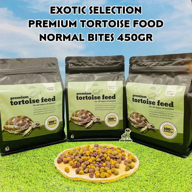 Promo EXOTIC SELECTION NORMAL BITES PREMIUM TORTO FOOD SULCATA PARDALIS ...