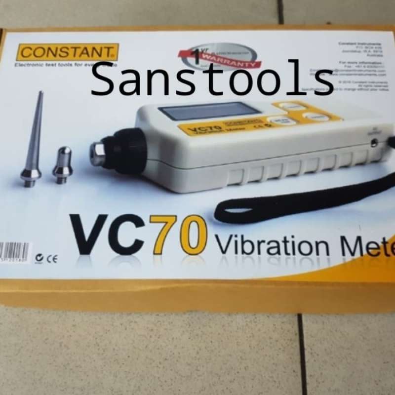 Promo Constant VC70 pen portable vibration meter alat ukur getaran VC ...