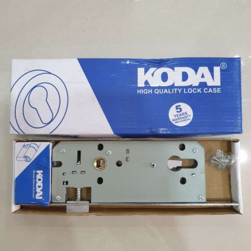 Promo Mortise Lock Kodai 8022NB+Silinder 60mm / Body Kunci Pintu tipe ...