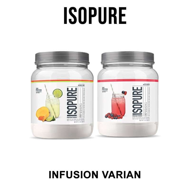Jual Isopure Infusions Protein Powder 400gr - Whey Protein Iso Pure 16 ...