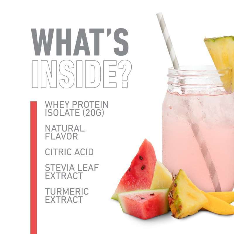 Jual Isopure Infusions Protein Powder 400gr - Whey Protein Iso Pure 16 ...