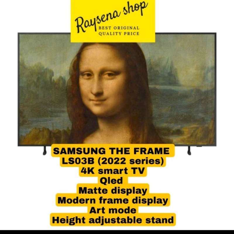 Jual SAMSUNG 4k 65LS03B / QA65LS03B THE FRAME 2022 65 inch TANPA FRAME ...