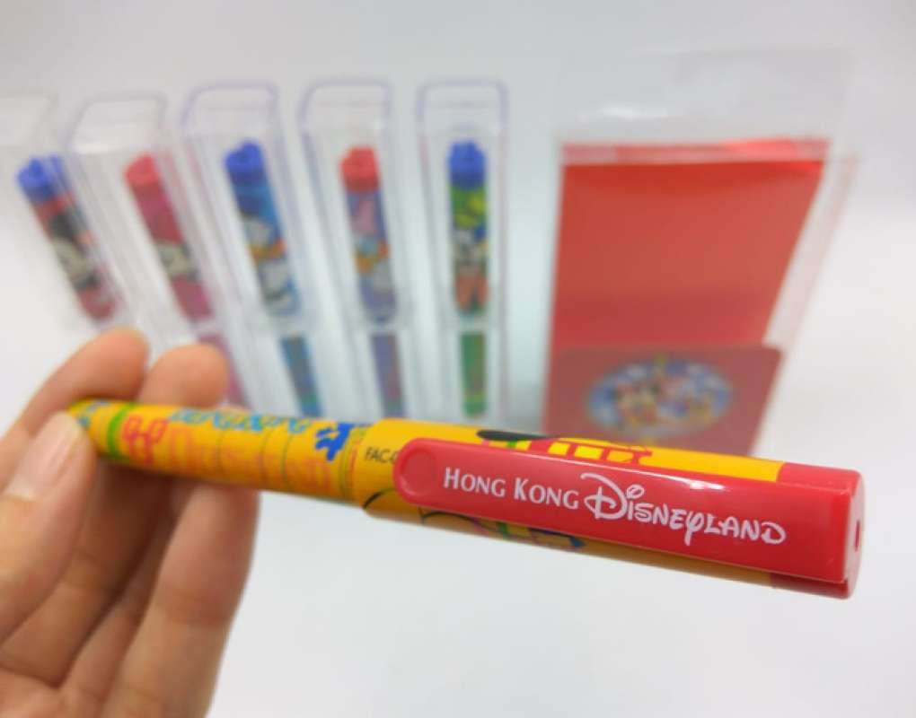 Jual Ready Hongkong Disneyland Pen / Disney Character Pulpen Pena ...