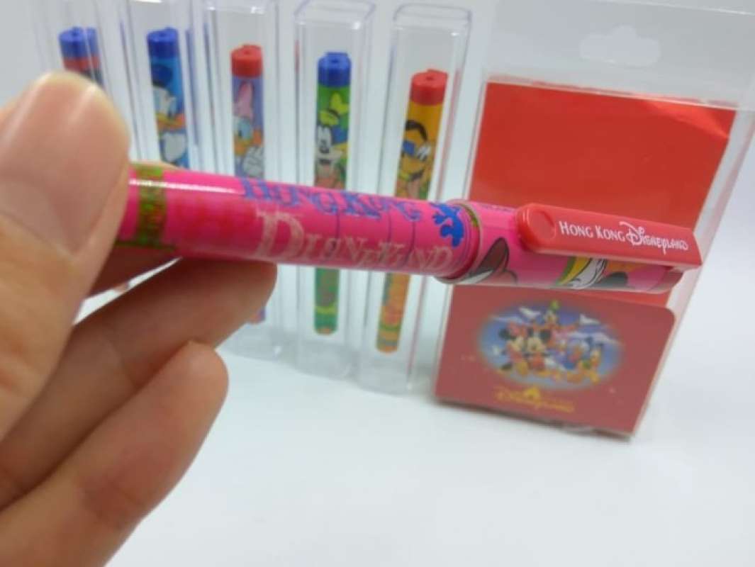Jual Ready Hongkong Disneyland Pen / Disney Character Pulpen Pena ...