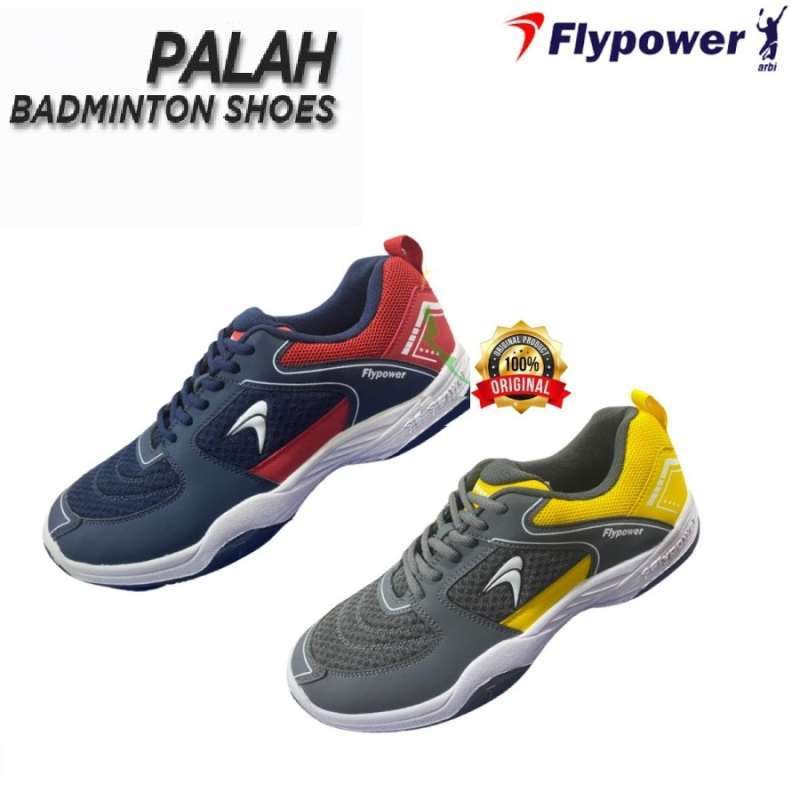 Jual Sepatu Badminton FLYPOWER PALAH (ANAK & DEWASA) - 41 Navy Red di ...