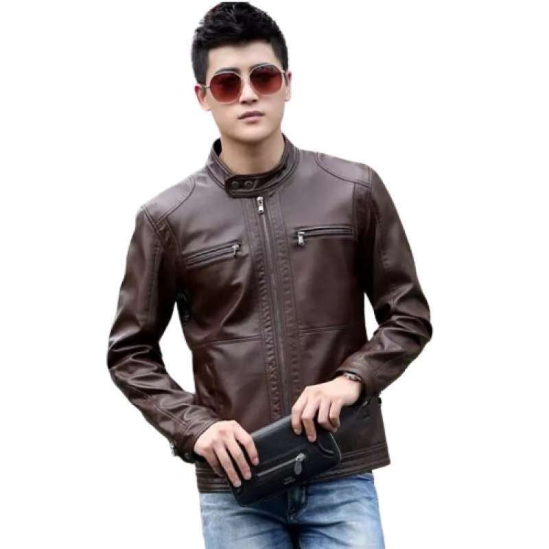 Promo Leather Jaket Motor Kulit Pria Anti Air dan Angin Model Cruz ...