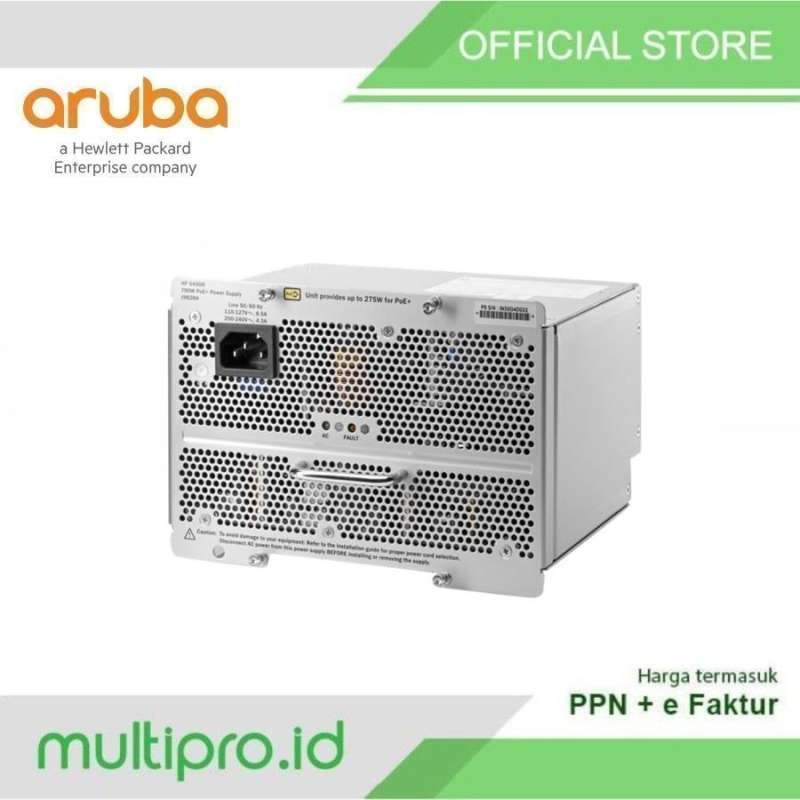 Jual Aruba 5400r 700w Poe+ Zl2 Power Supply J9828a Di Seller Multipro ...