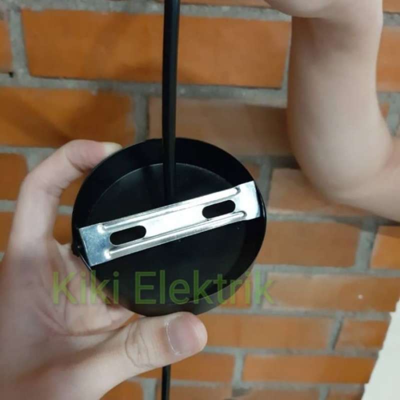 Promo Kap Lampu Gantung Modern Minimalis Model Bawang 23 Cm / Black + Gold Diskon 23% Di Seller ...