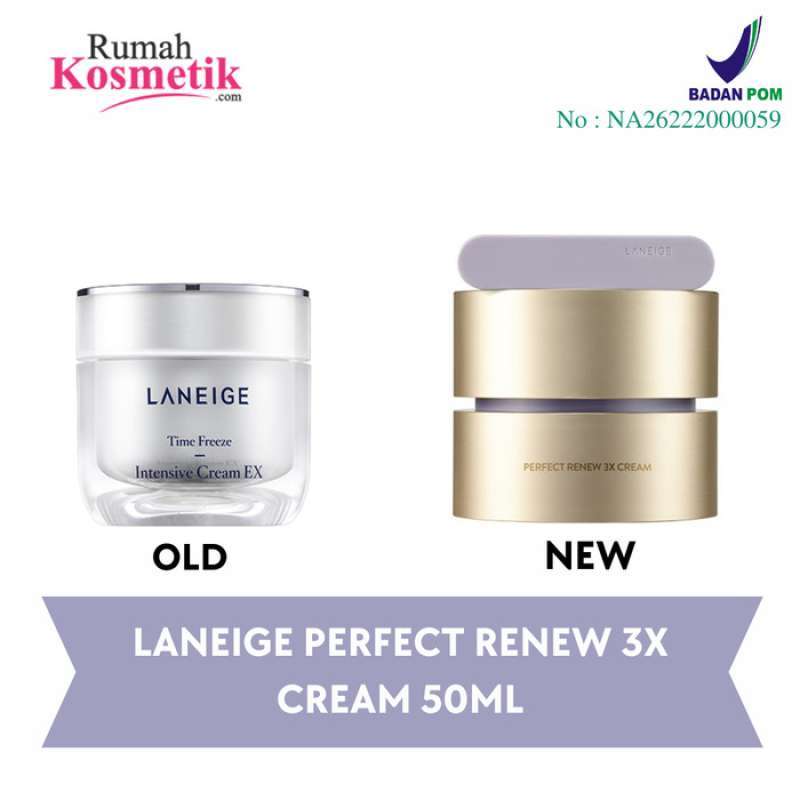Promo Laneige Time Freeze Intensive Cream 50ml Diskon 33% Di Seller Amor One Store - Koja Utara ...