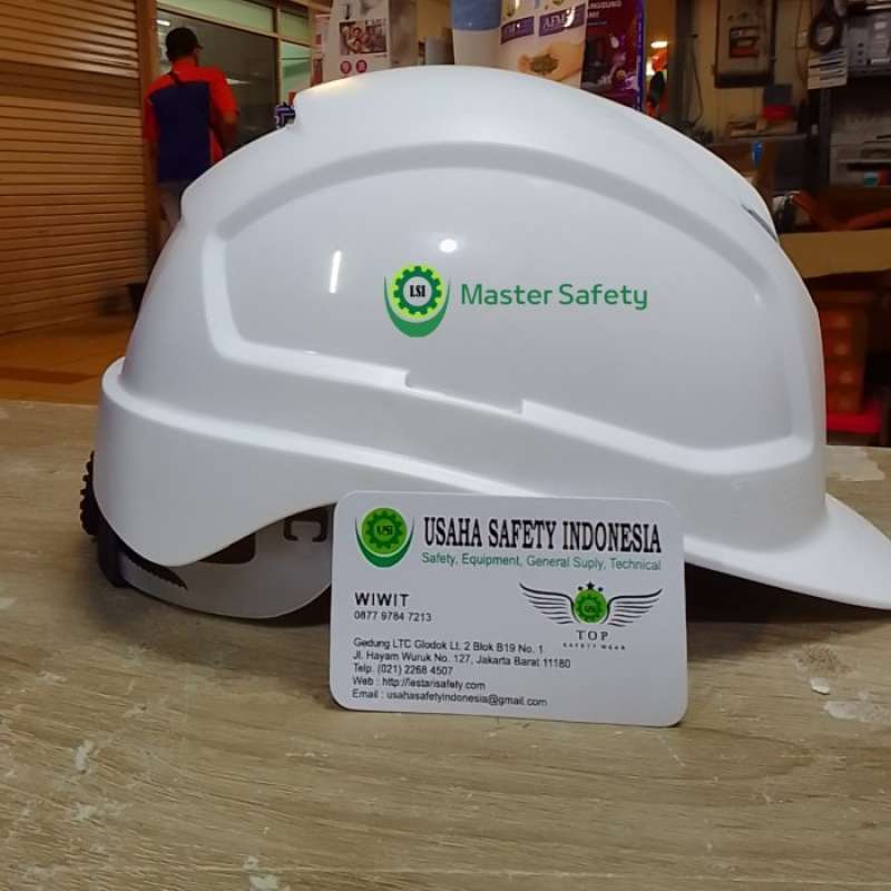 Promo Helm Safety Uvex Bwr Pheos Putih/Helm Proyek Bersertifikat ...