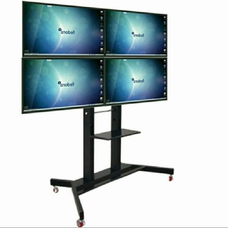 Promo Bracket Stand Tv Monitor 4 Layar 55 50 49 45 43 40 32 Inch ...