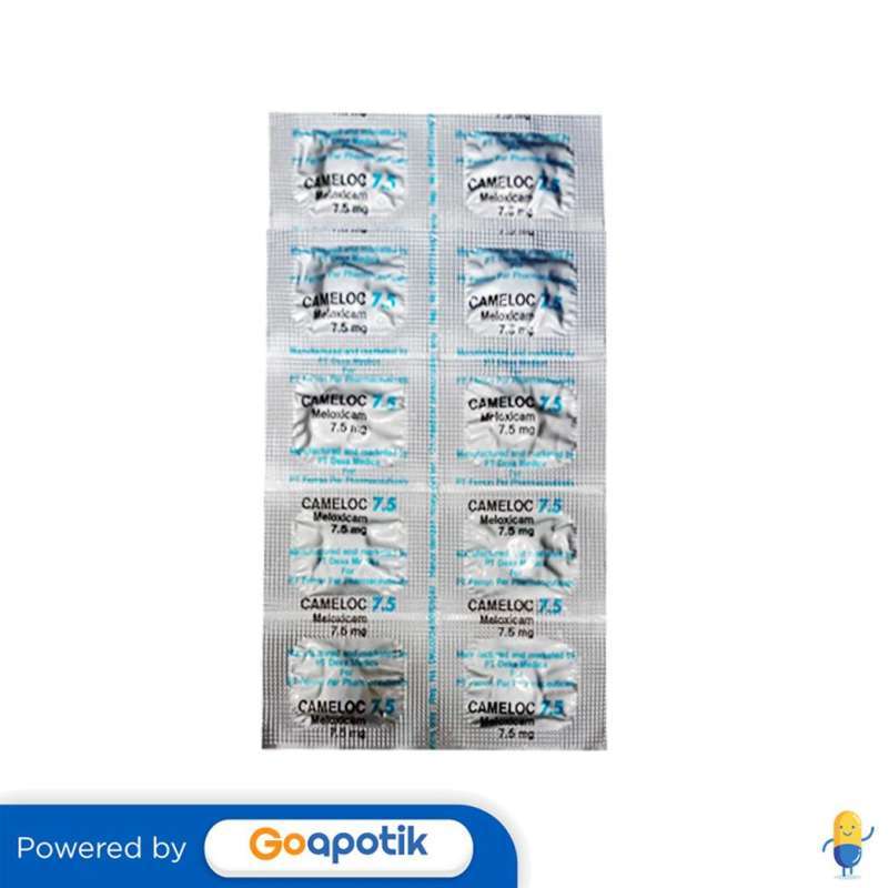 Jual Cameloc 7,5 Mg Strip 10 Tablet Di Seller Apotek Damai - Tugu, Kota ...