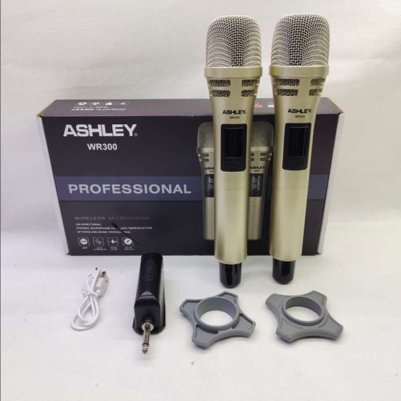 Jual Mic Wireless Ashley WR300 di Seller Super Sonic 6 - Glodok, Kota ...