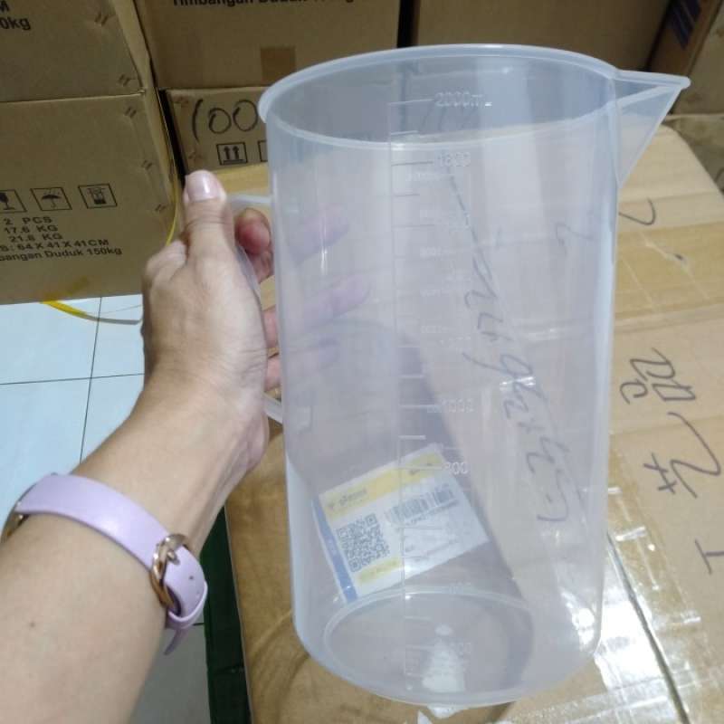 Promo Gelas Ukur 2liter Gelas Takar 2000ml Diskon 50% Di Seller Toko Ada_semua - Meruya Utara ...