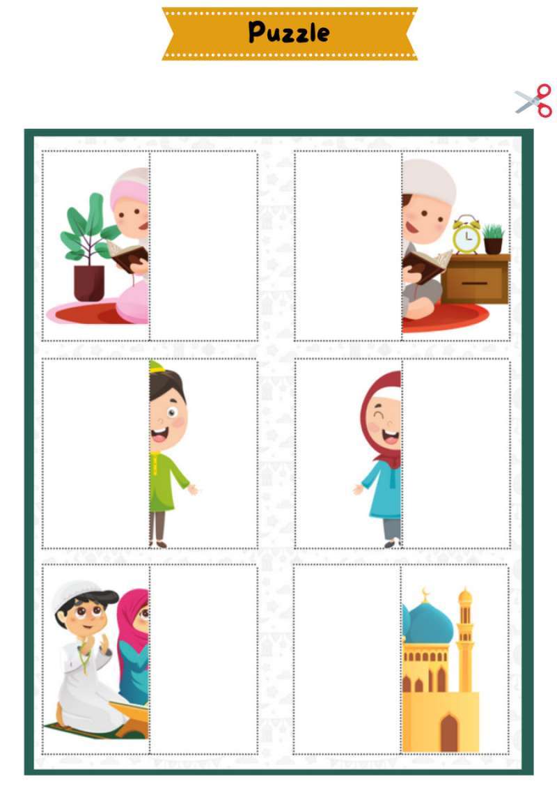 Jual 100 Hal Worksheet Anak Islami Belajar Agama Islam Muslim Buku Tk ...