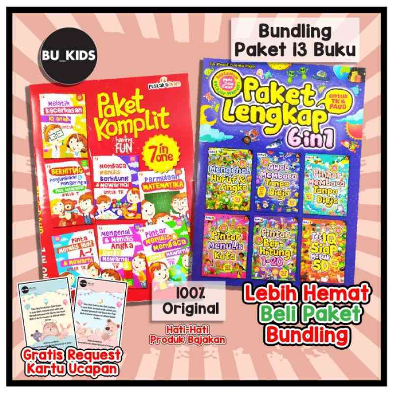 Jual Buku Anak Tk Paud / Isi 13 / Paket Lengkap & Komplit Buku Belajar ... Jual Buku Anak Tk Paud / Isi 13 / Paket Lengkap & Komplit Buku Belajar ...