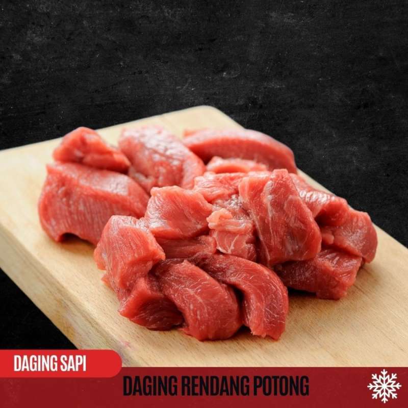 Jual Daging Sapi Rendang Potong, Berat 1kg Di Seller Omahdaging_ - Jalan Nginden Ii No 62 (kos ...