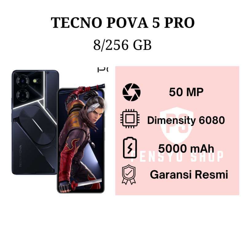 Daftar Harga Tecno Pova 5 Pro 5 G 🔥 Original & Spesifikasi Lengkap ...