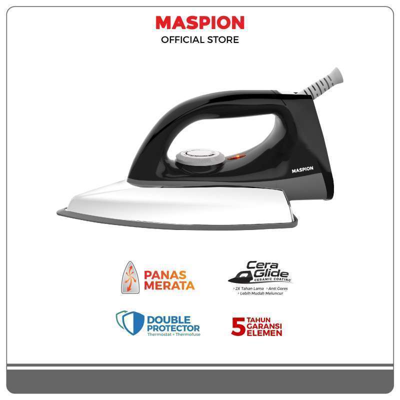 Promo Maspion Ha-380 / Ha380 / Ha 380 Automatic Iron Setrika - Garansi ...