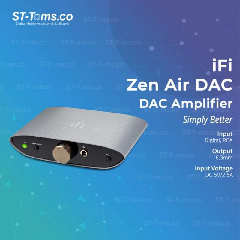 Jual iFi Zen Air DAC Hi-Res Desktop DAC / Headphone AMP with XBass+ di ...