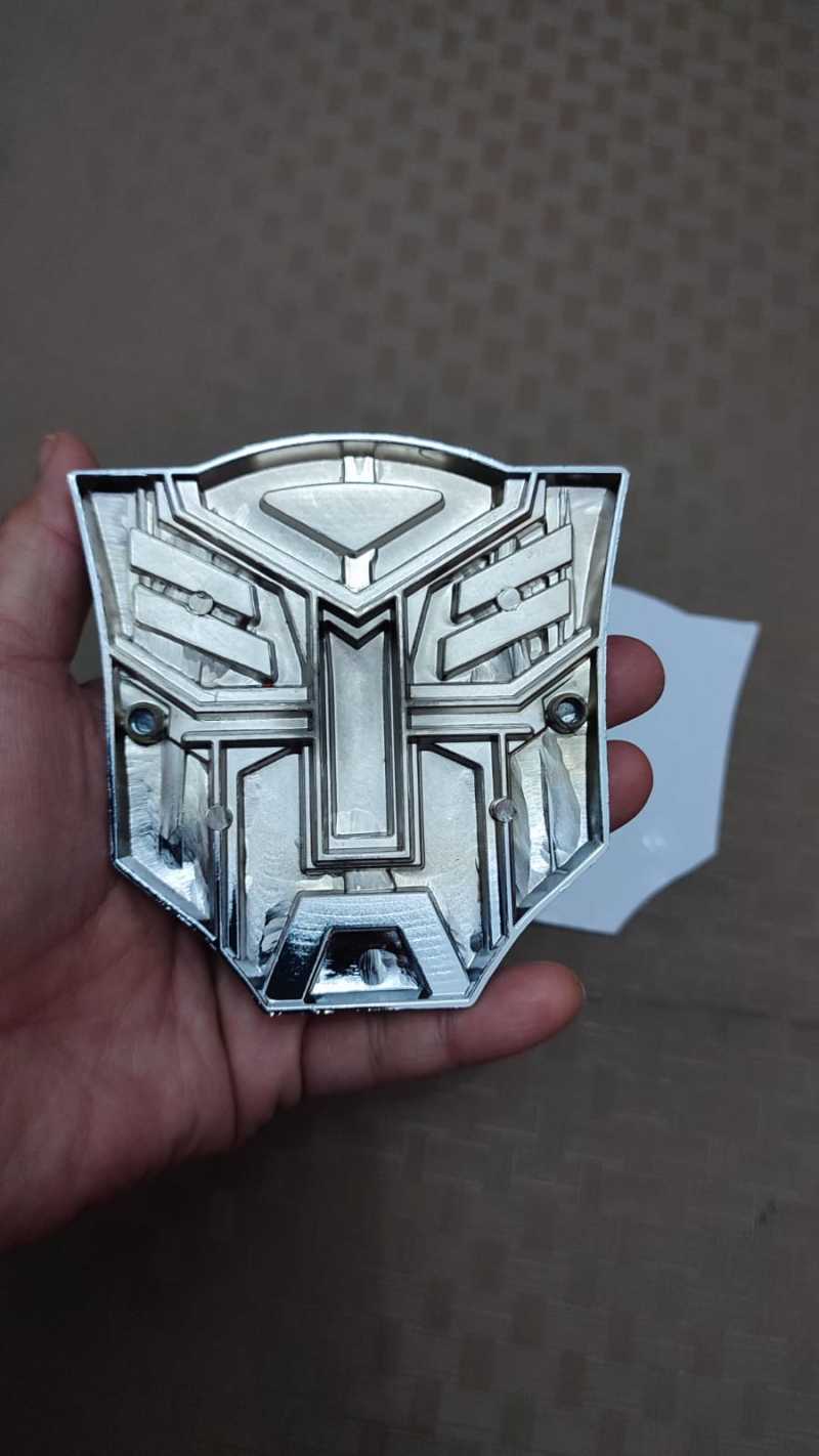 Jual Sticker Emblem Transformer Gold Dan Silver Mobil Universal Di ...
