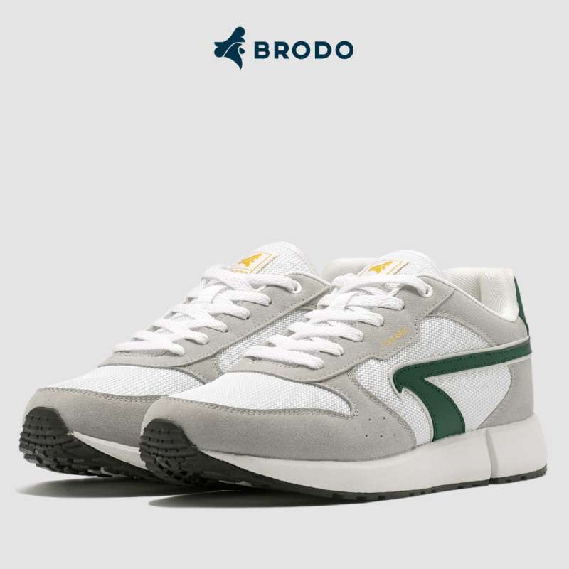 Promo Brodo - Sneakers Corsa Classic White Green - 39 Diskon 46% Di ...