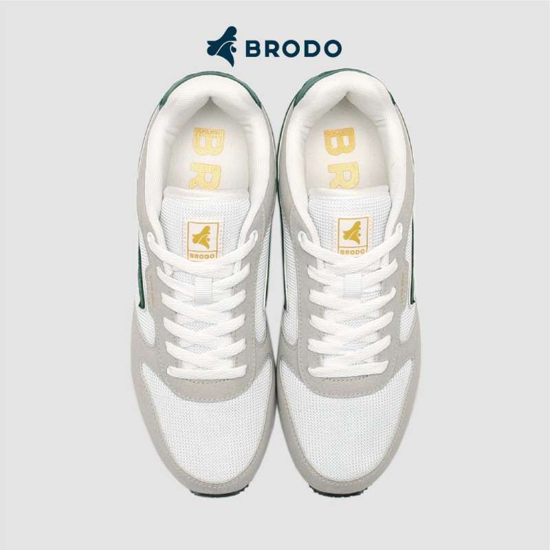 Promo Brodo - Sneakers Corsa Classic White Green - 39 Diskon 46% Di ...