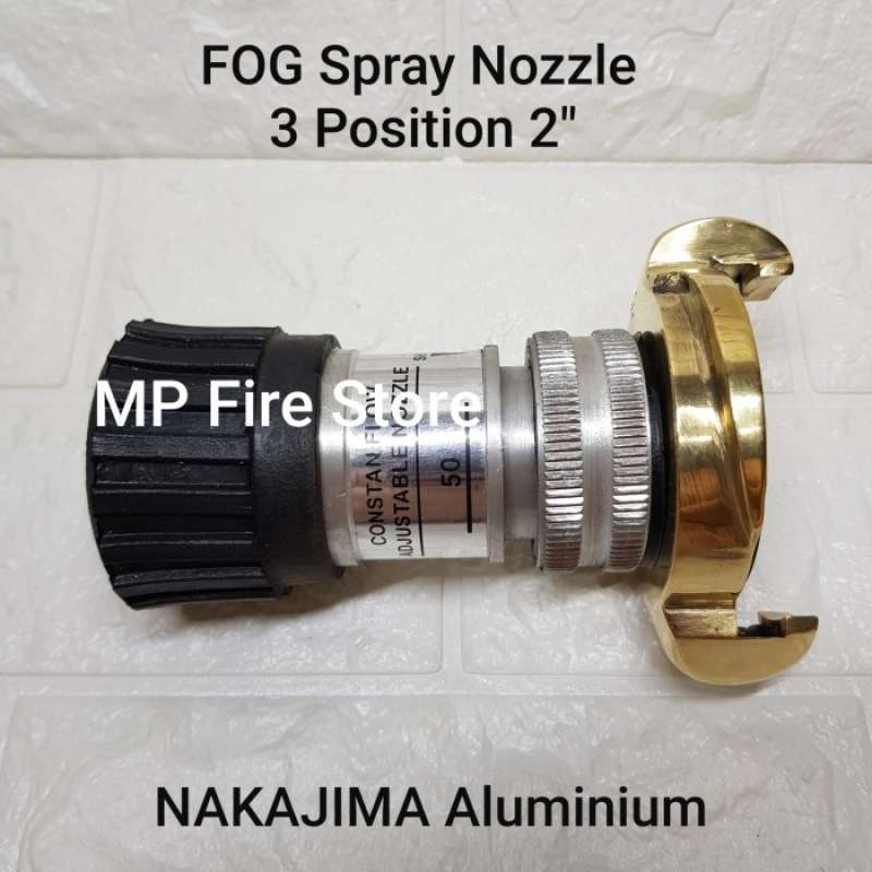 Promo Fire Fog Nozzle Nakajima 2 In Jet Spray Variable 3 Position ...