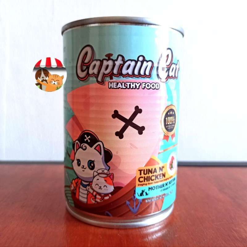 Jual Makanan Kucing Captain Cat Kaleng 400gr Setara Life Cat Ori Cat ...