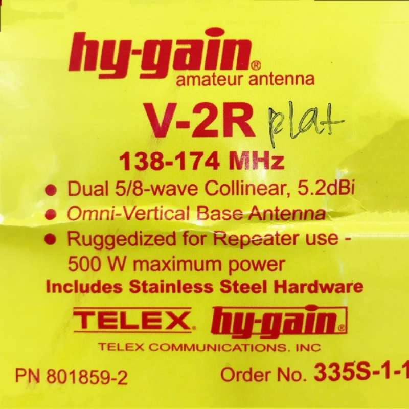 Promo Antena V2r Hy-gain / Antena V2r Lokal / Antena Radio Rig Diskon ...