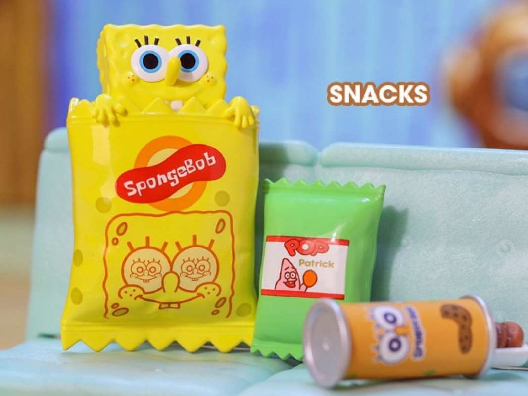Jual Snacks Picnic Party Spongebob Squarepants Pop Mart di Seller Tedy ...